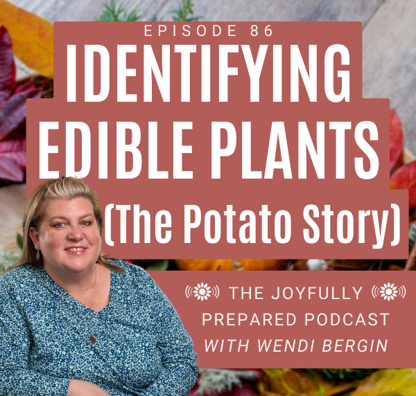 EPISODE 86: Identifying Edible Plants (The Potato Story) - Joyfully ...